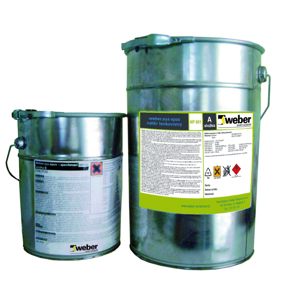 webersys epox náter tenkovrstvový - Epoxidový náter | Weber