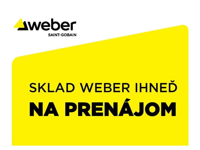 Prenájom skladov Weber | Weber Slovakia