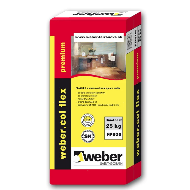 webercol flex premium - Lepidlo na obklady a dlažby | Weber