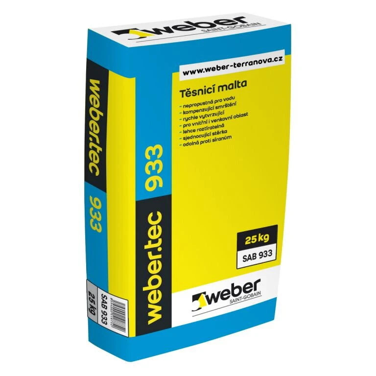 webertec 933 - Rýchlotuhnúca cementová hydroizolácia | Weber